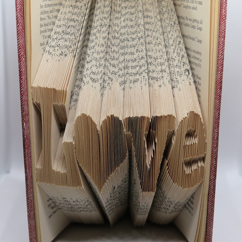 Folded Book - Etsy