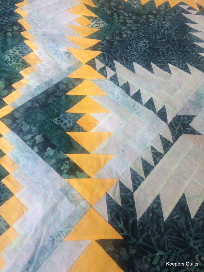 Eureka - Queen Size Quilt - Customization Available - Work in Progress ...