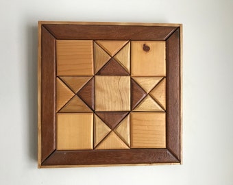 Wooden Quilt Block - Etsy