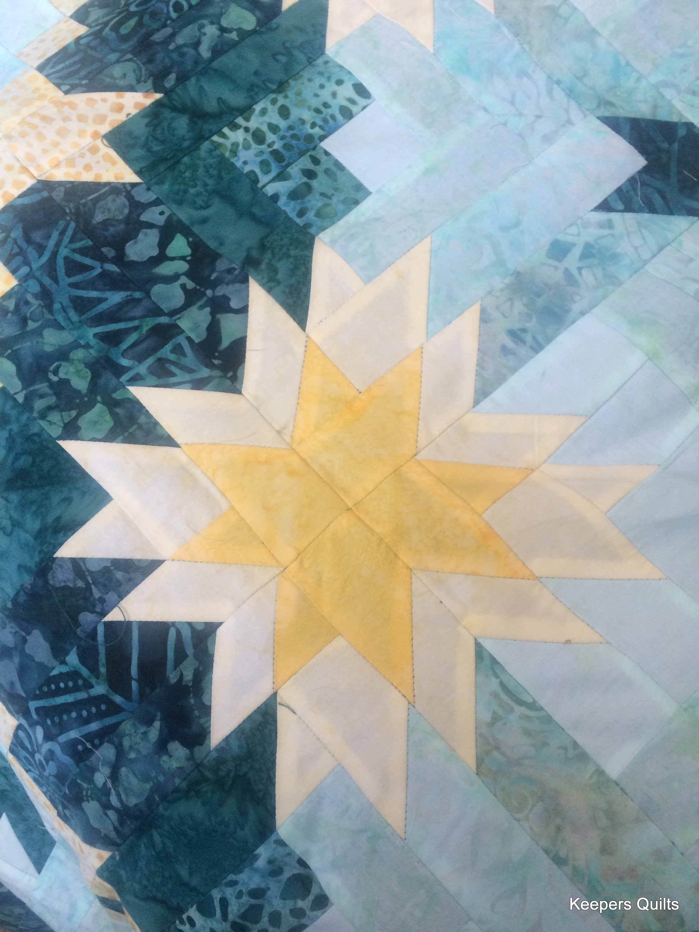 Eureka - Queen Size Quilt - Customization Available - Work in Progress ...