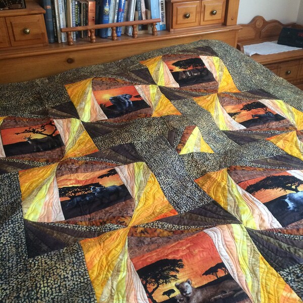 African Quilt - Etsy