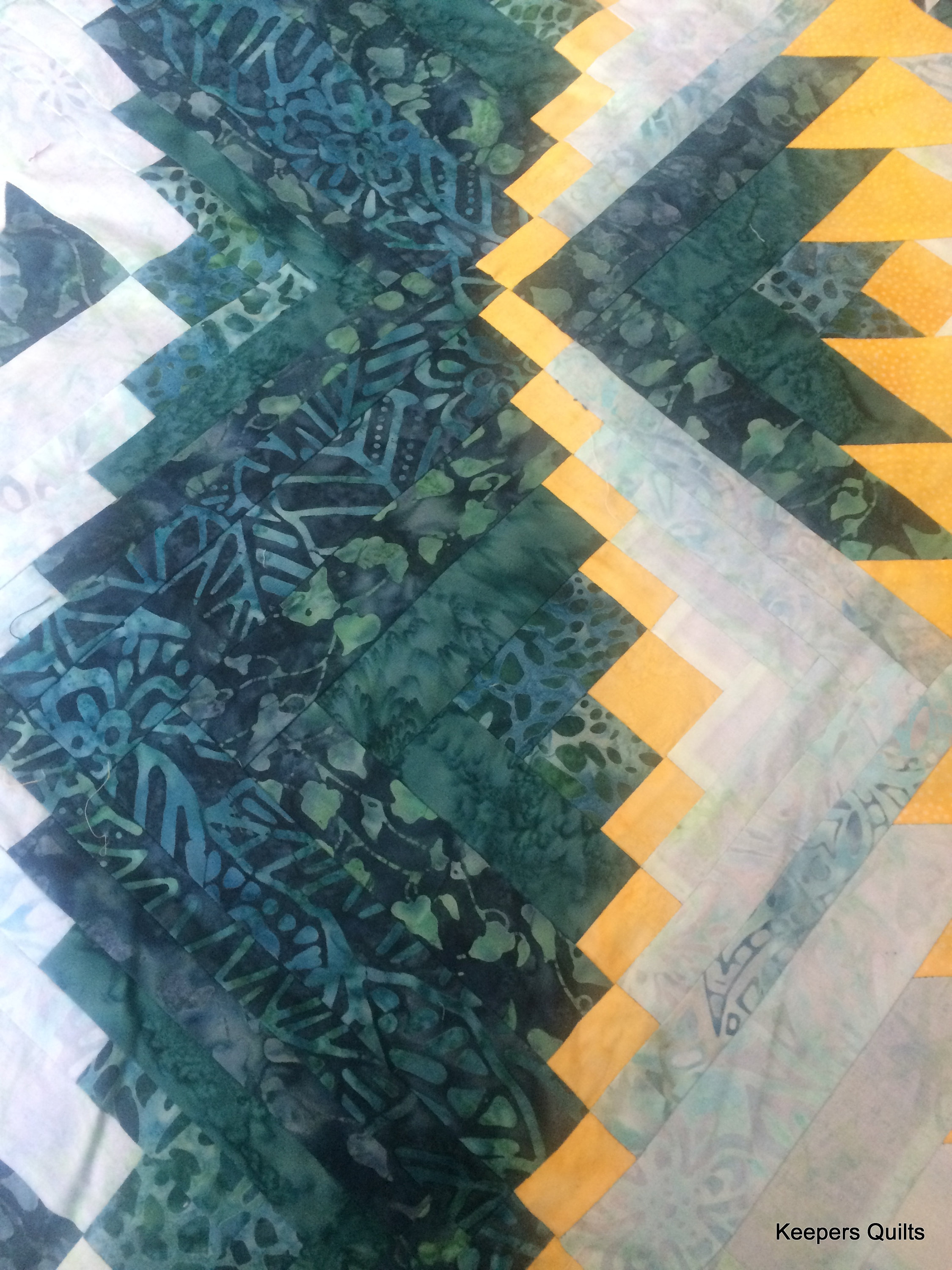 Eureka - Queen Size Quilt - Customization Available - Work in Progress ...