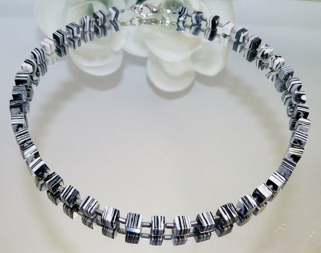 Chain, Necklace, Collier, Cube Chain, Necklace, Cube, Cube, Synth ...