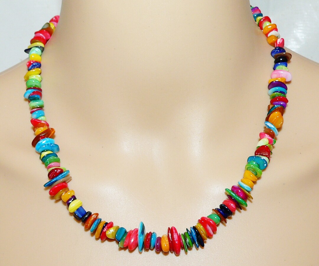 Necklace, Pearl Necklace, Necklace, Beads, Shell Necklace, Shell Chips ...