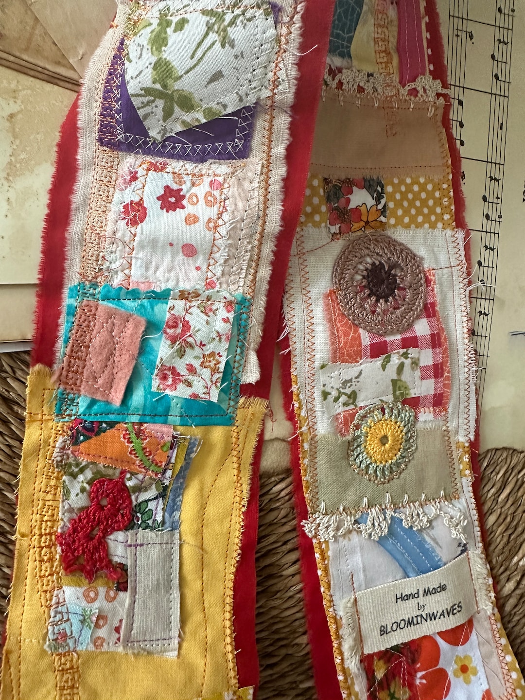 Snippet Roll, Fabric Snippet Roll 1 Yard - Etsy