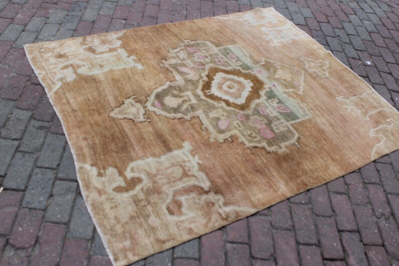 5x6 the Size is 49x6 Ft Which is 151x184 Cm.turkish, Handmade, Oushak ...