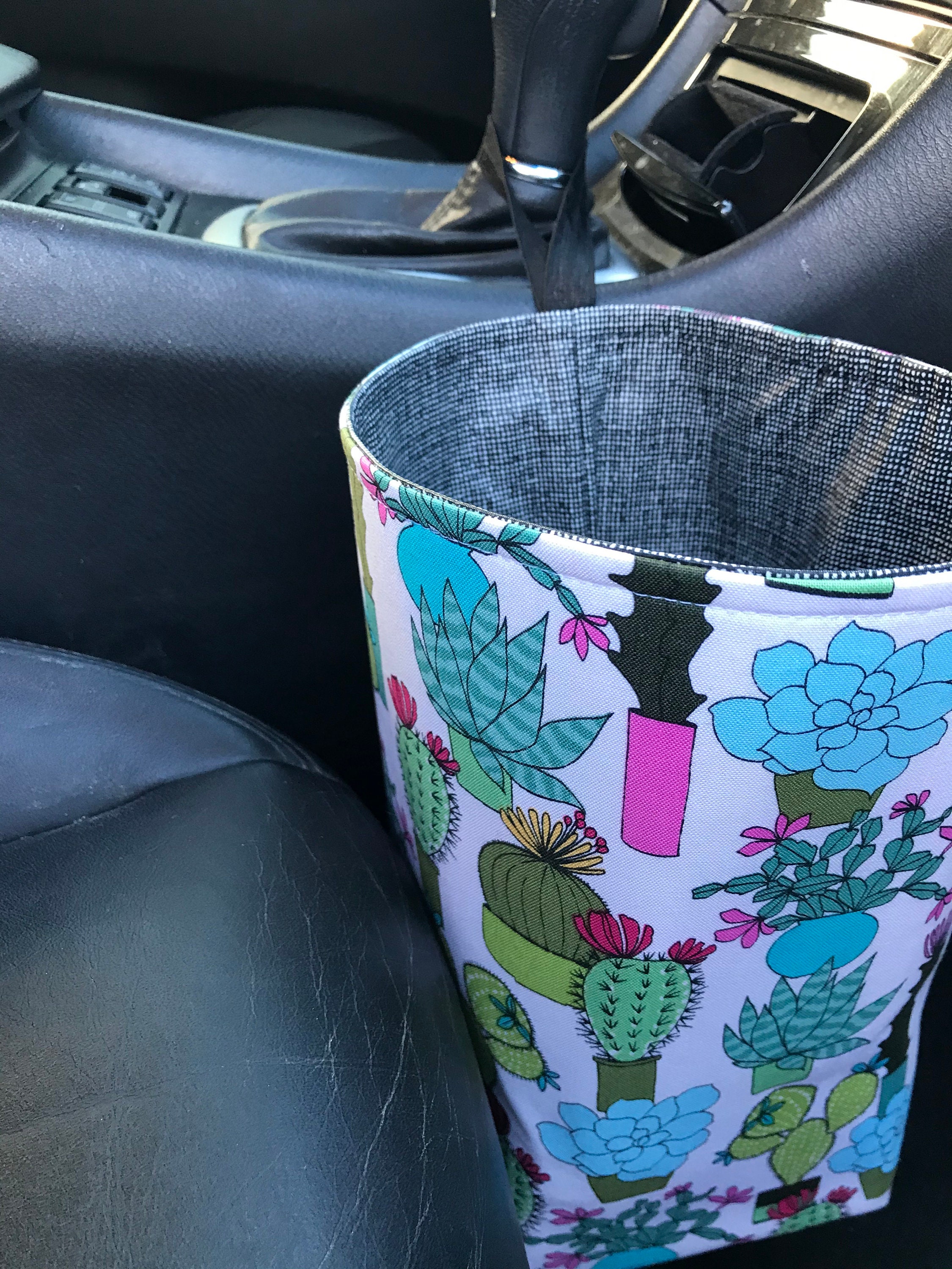Succulents Cactus in Flower Pots Car Trash Bag/bestseller/waterproof ...