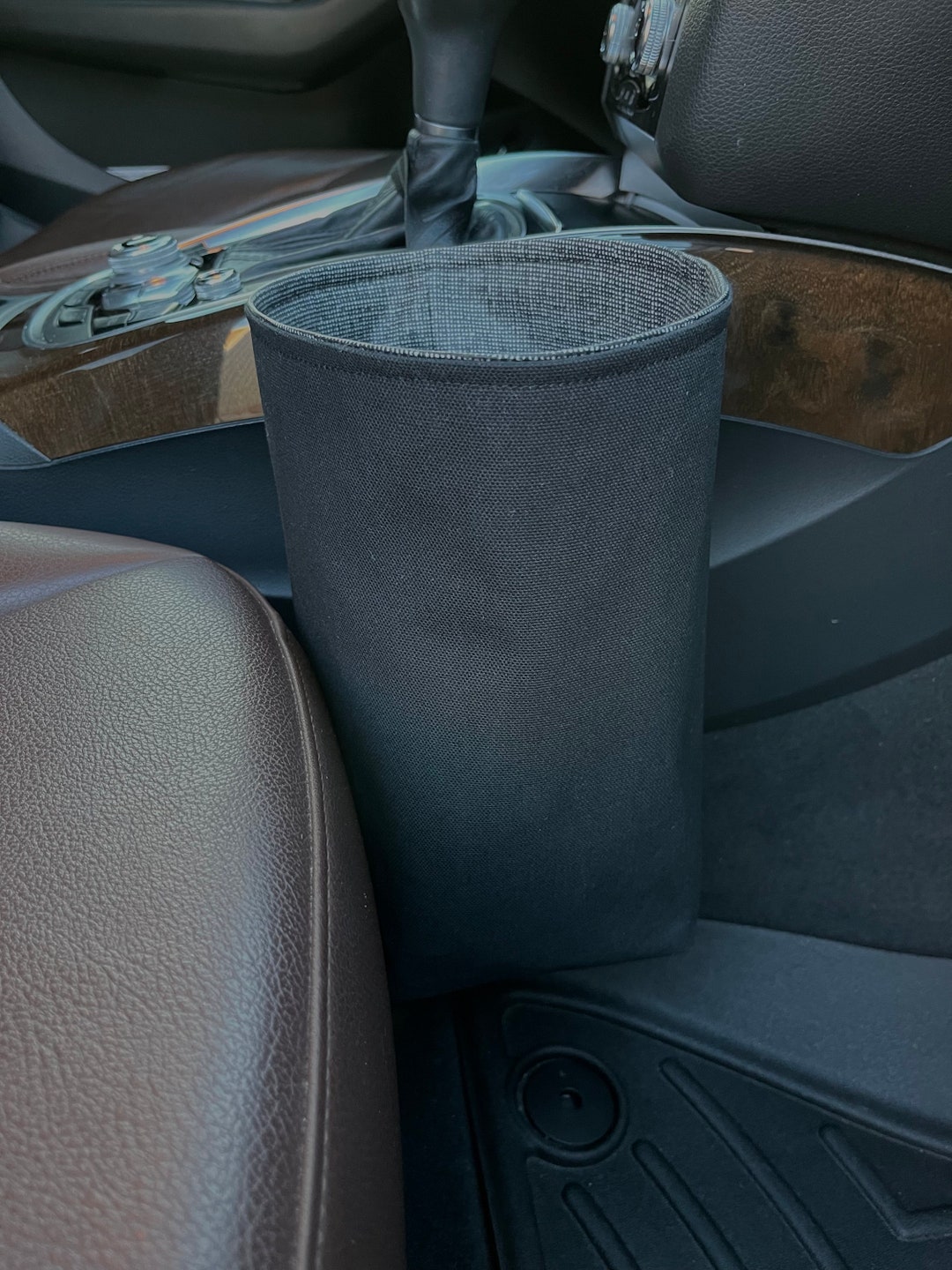 Black Car Trash Bag/waterproof Lining/gearshift Car Trash Bag/ Headrest ...
