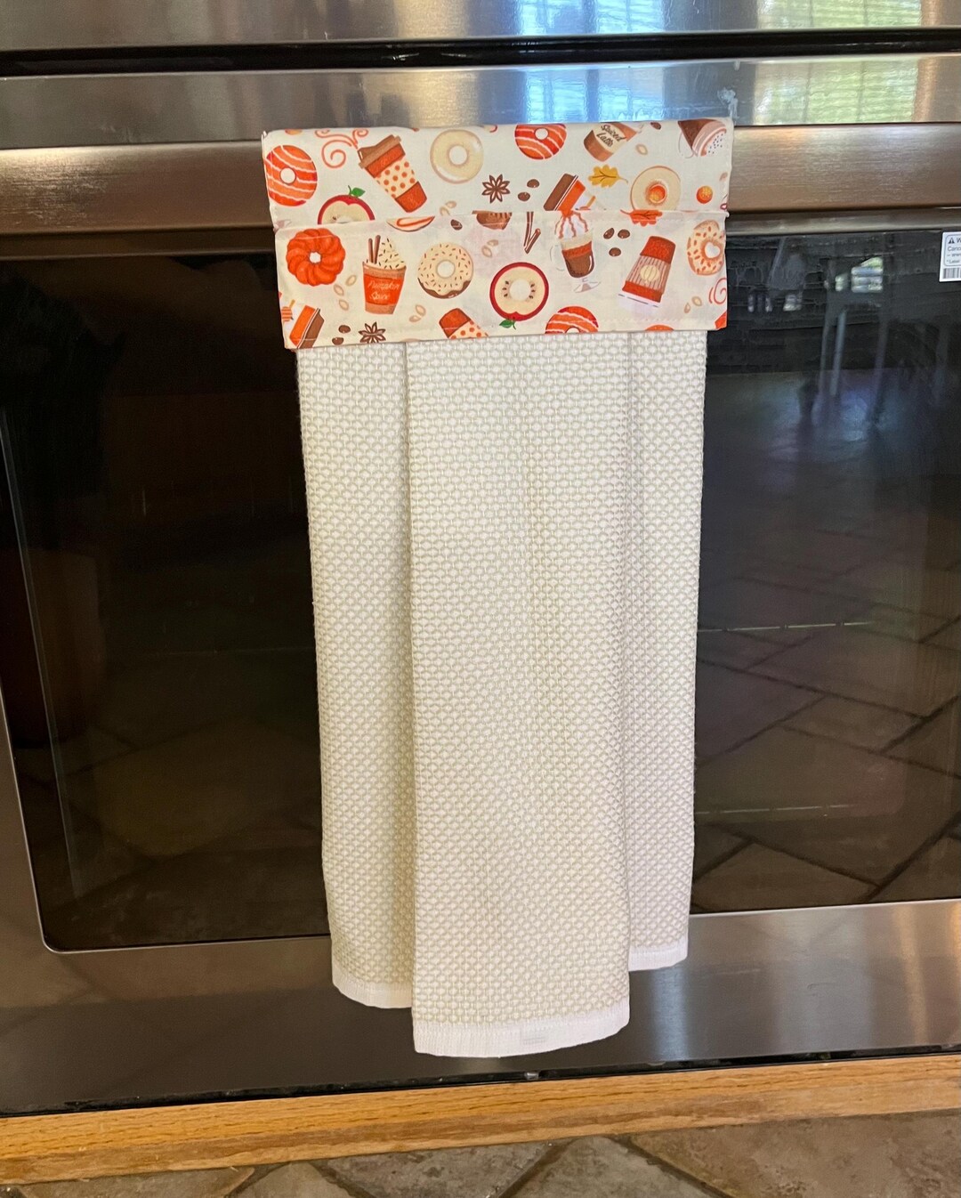 Fall Hanging Kitchen Towel, Oven Handle Hanging Kitchen Towel ...