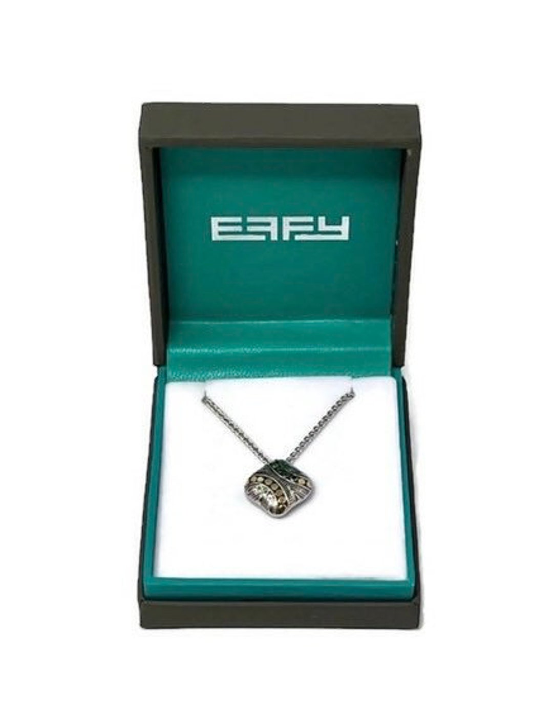 Designer EFFY Sterling 925 18K Yellow Gold Balissima Pendant Necklace ...