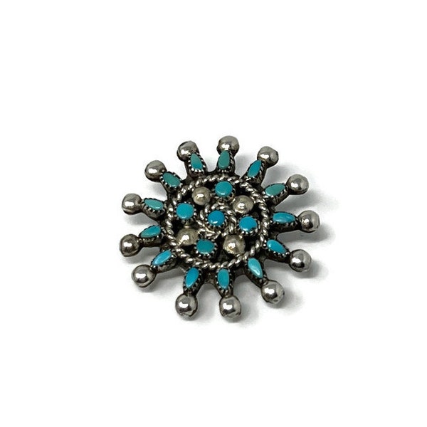 Turquoise Brooch - Etsy