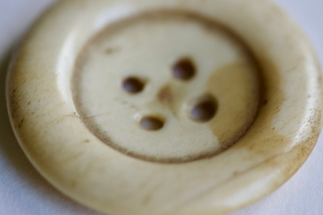 Medium Bone Button - Etsy