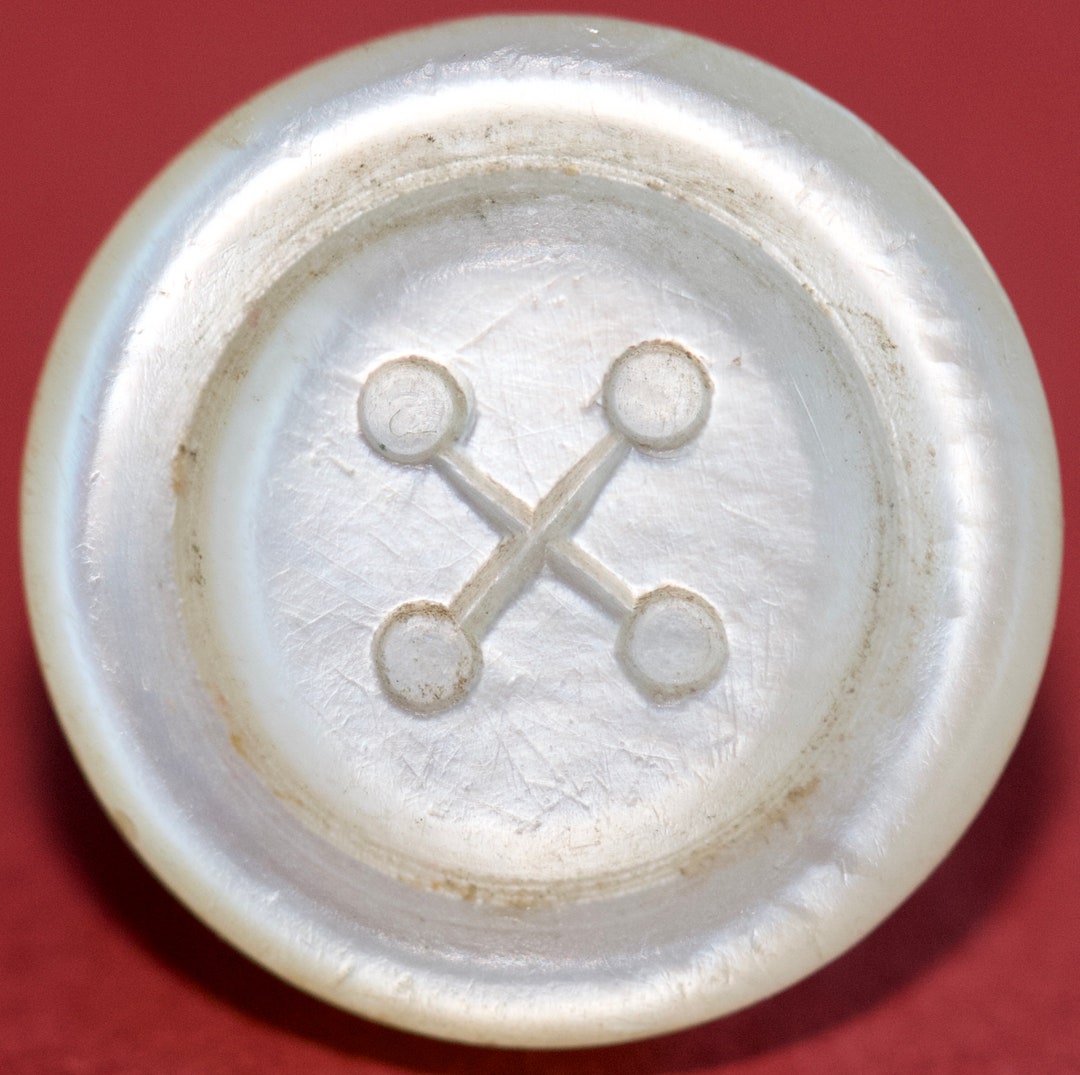 Imitation Sew Through on Pearl - Etsy