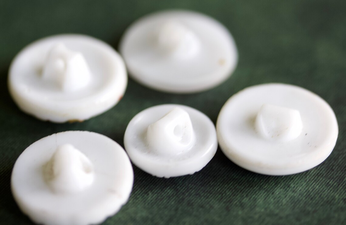 Five Buttons With Other Materials - Etsy