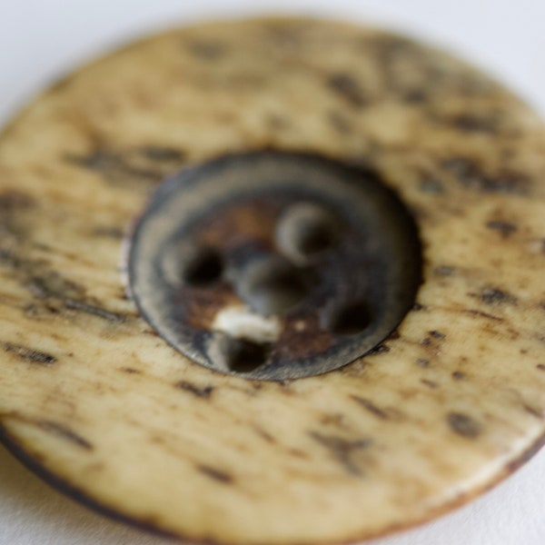 Bone Button - Etsy