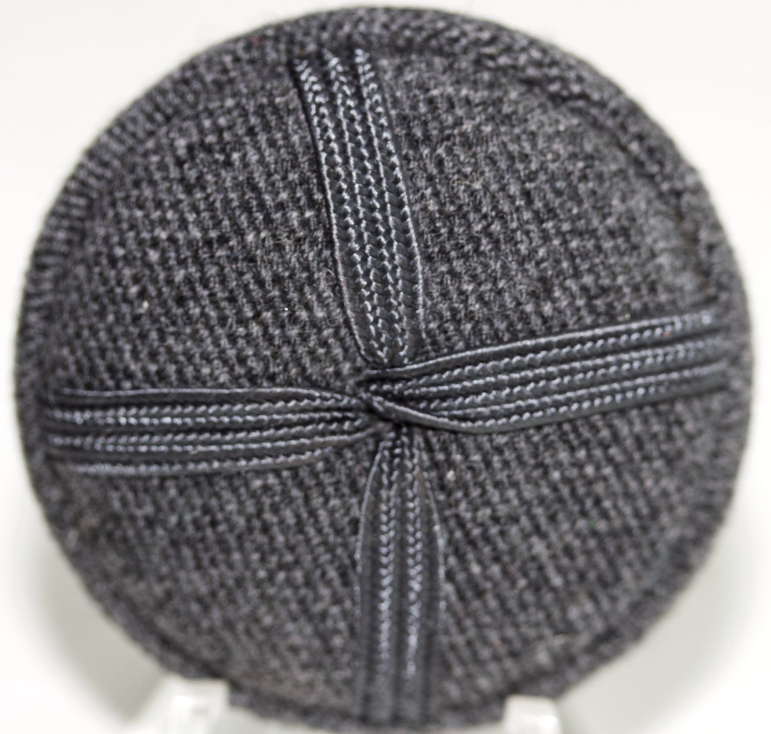 Woven Fabric Button - Etsy