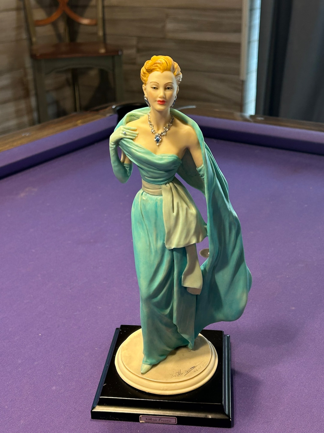 Rare ,vintage ,art Deco ,vittorio Tessaro Statue 1987 Signed ...