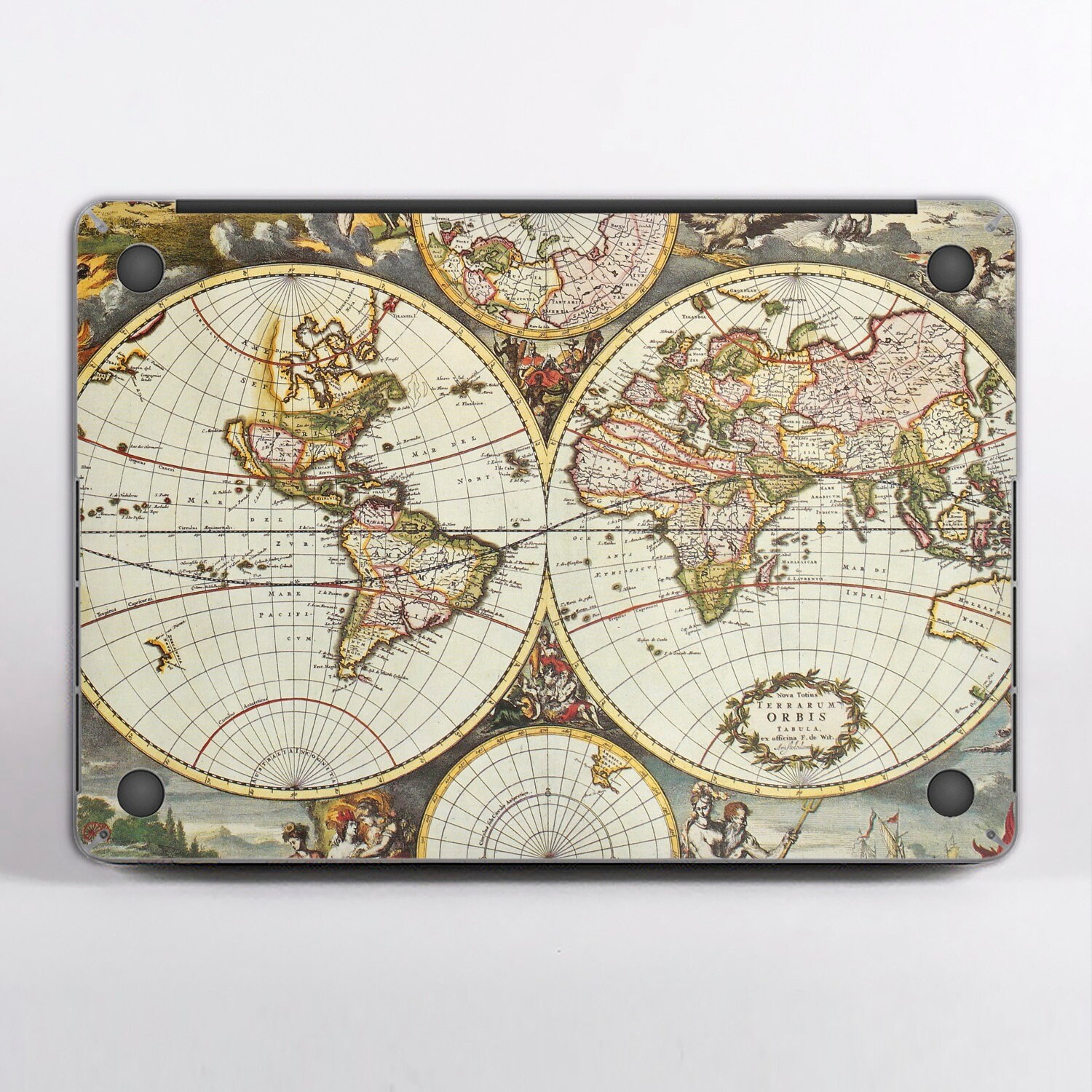 World Map MacBook Air 11 inch Skin Laptop Cover 2016 Pro | Etsy