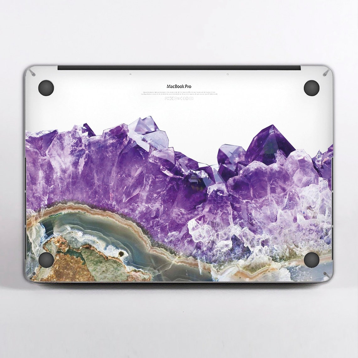 Purple Marble Decal Mac Pro Retina 15 Inch Mac Book 12 Crystal - Etsy