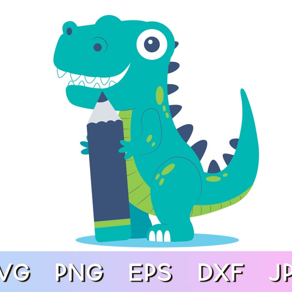 Dinosaur Dxf - Etsy