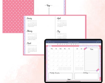2023 Powerpoint Digital Planner Template - Digital Planner Goodnotes ...