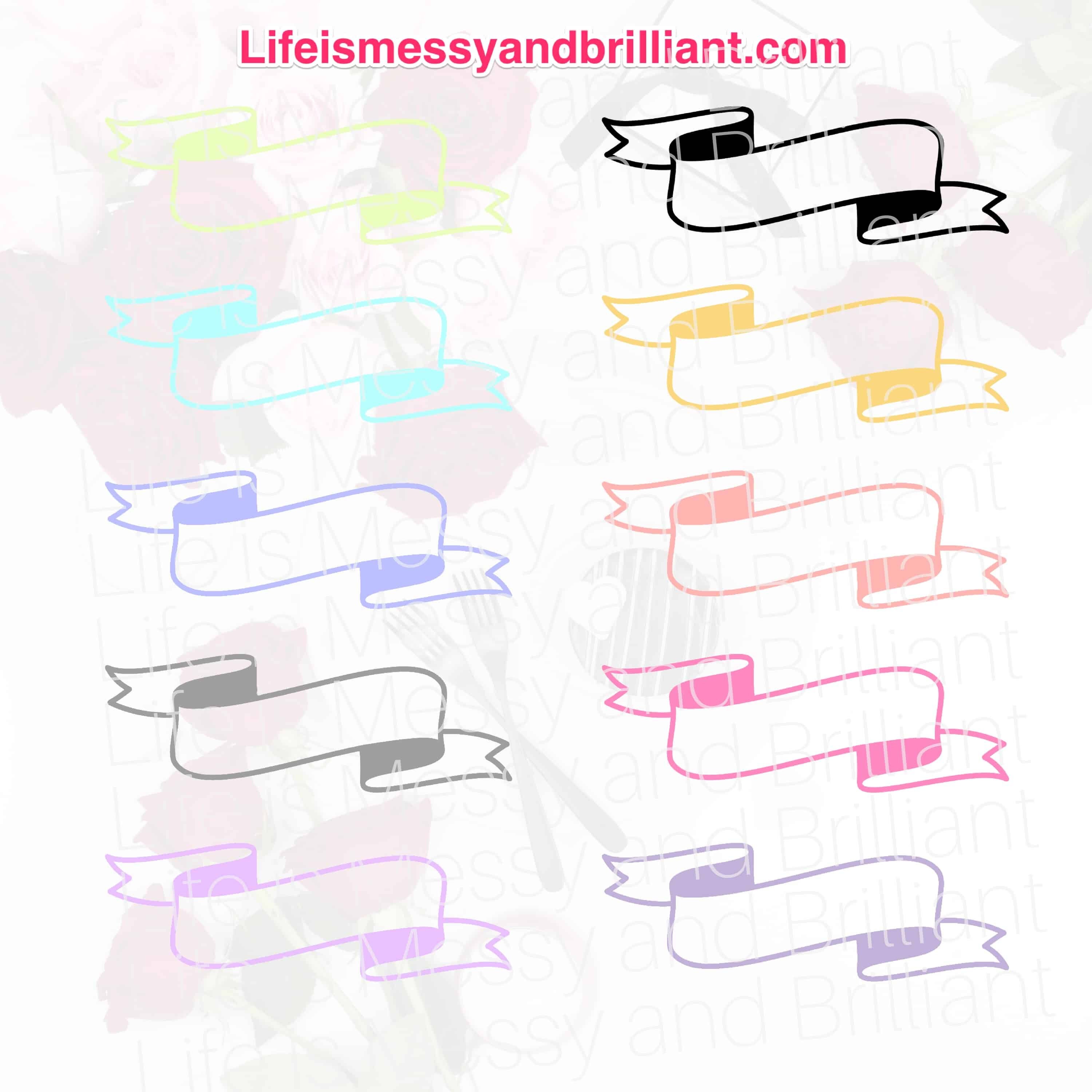 Digital Planner Stickers Banners and Notes Digital Planner - Etsy