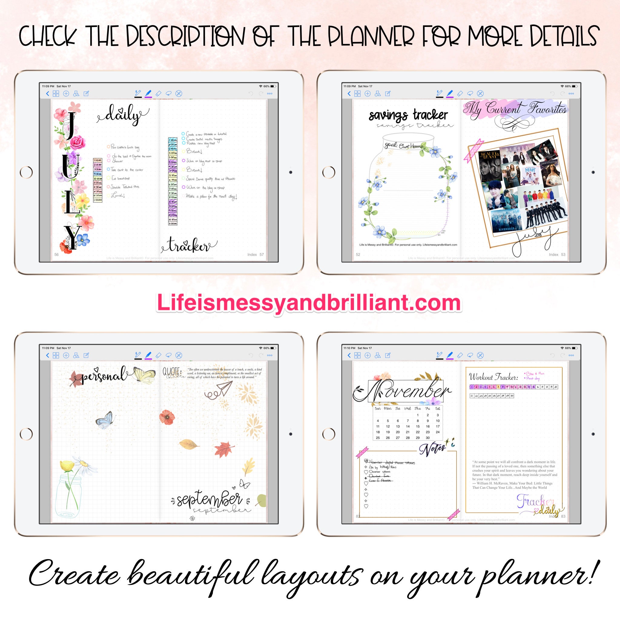 2023 Powerpoint Digital Planner Template - Digital Planner Goodnotes ...