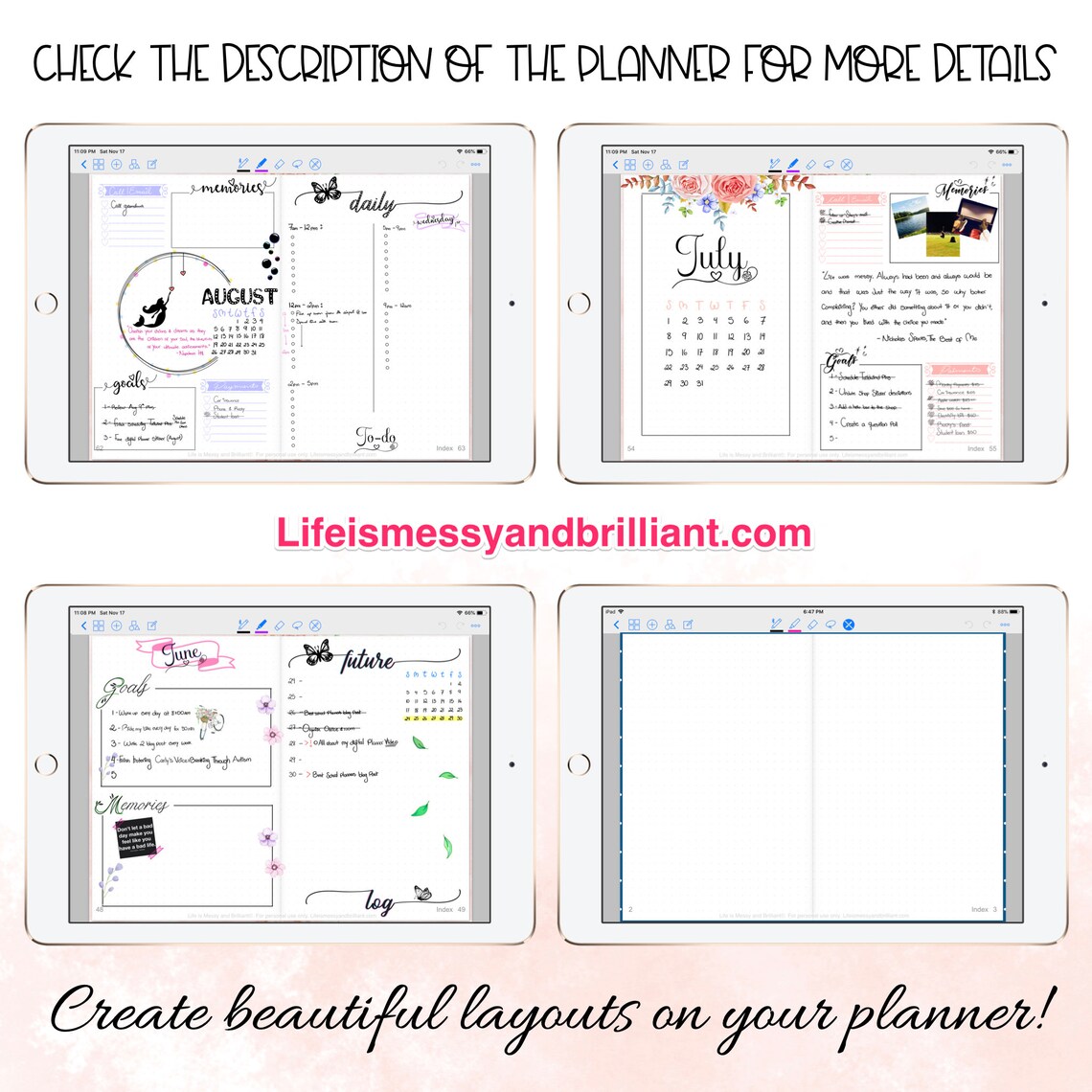 2023 Powerpoint Digital Planner Template - Digital Planner Goodnotes ...