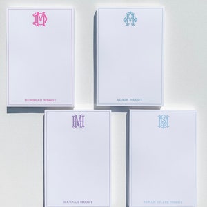Personalized Notepad / Personalized With Initials and Name - Etsy