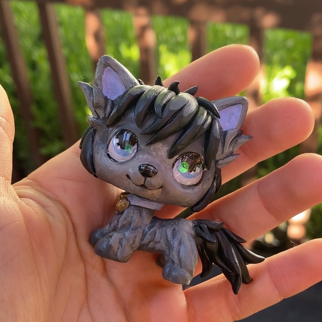 Emo Dog Littlest Pet Shop Custom OOAK - Etsy