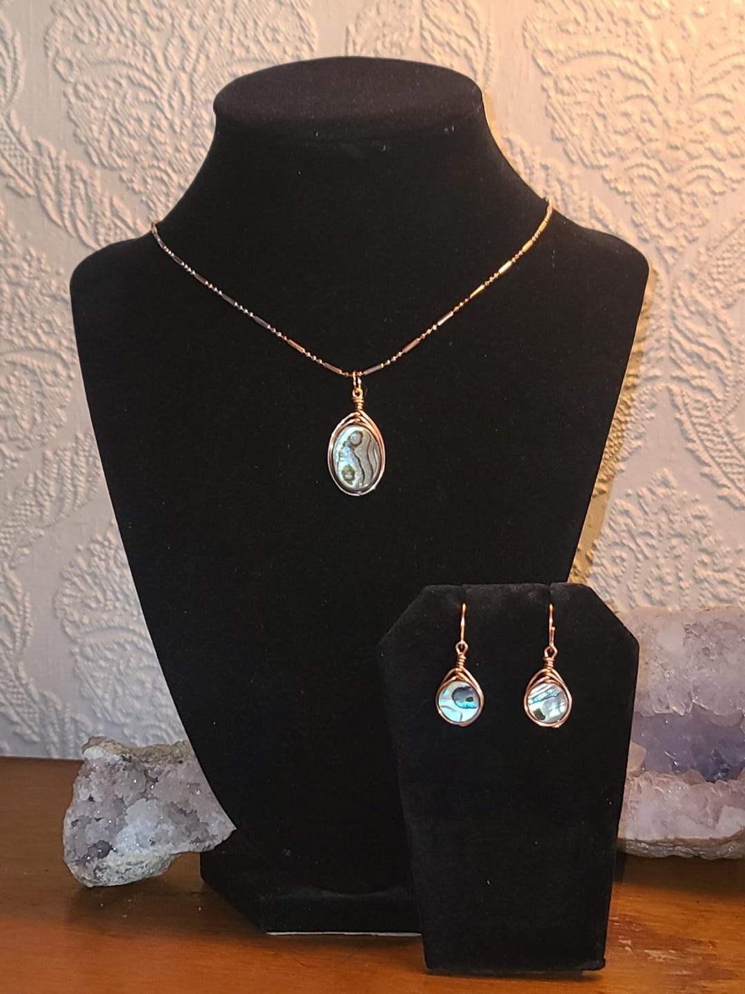 Abalone, Wire Wrap - Etsy