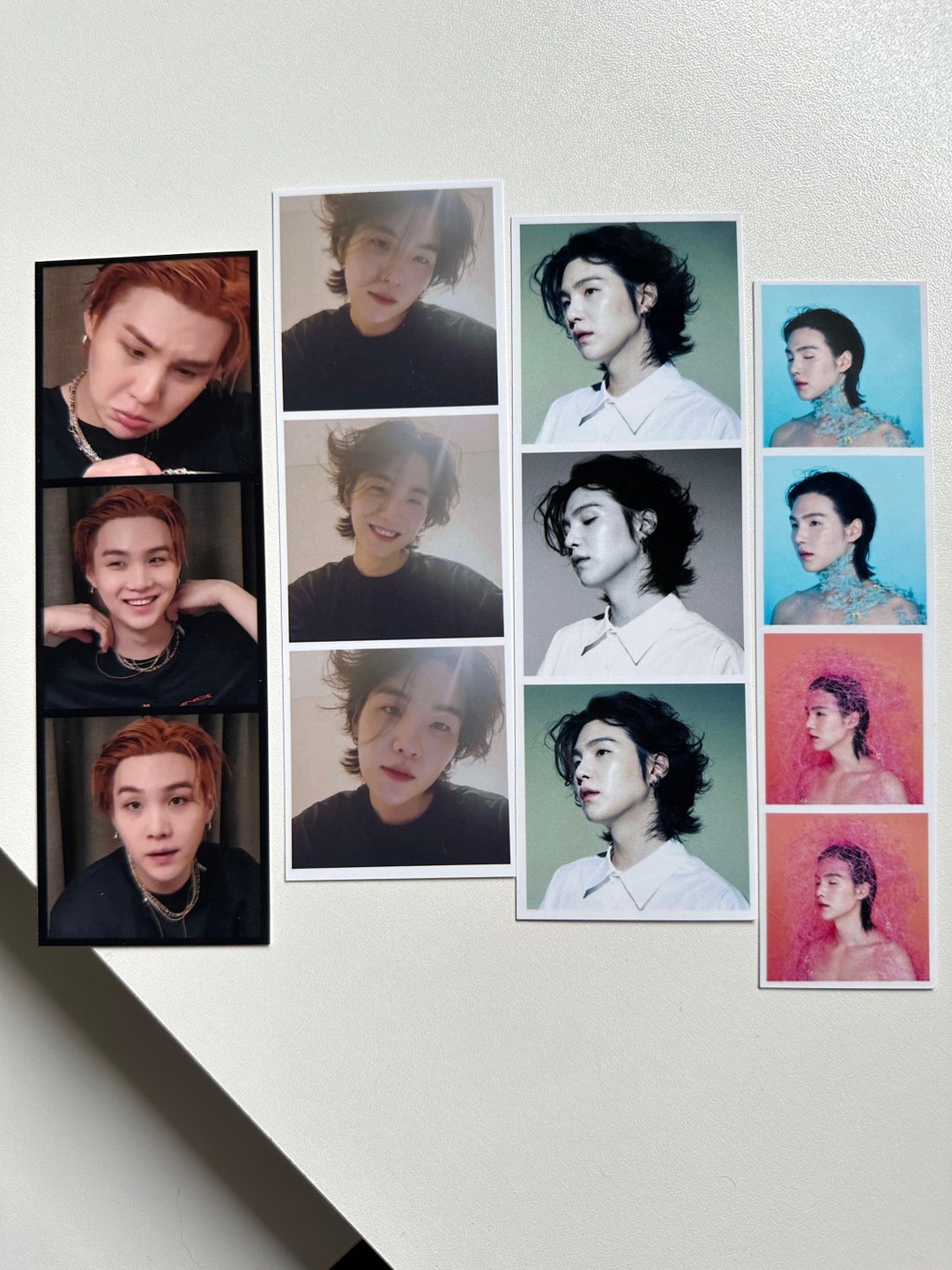 BTS Hyung Line BF Photo Film Strips | Jin Yoongi Suga Jhope Hobi RM ...