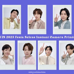 BTS 2023 Festa Selcas Photocards | BTS 10th Year Anniversary Festa ...