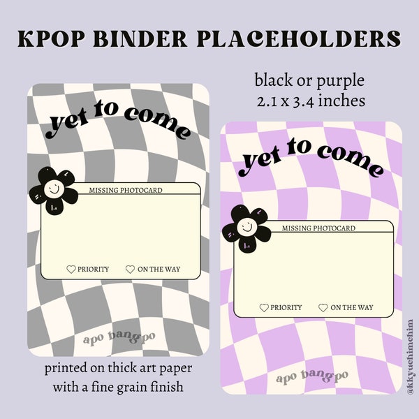 Kpop Pc Binder - Etsy