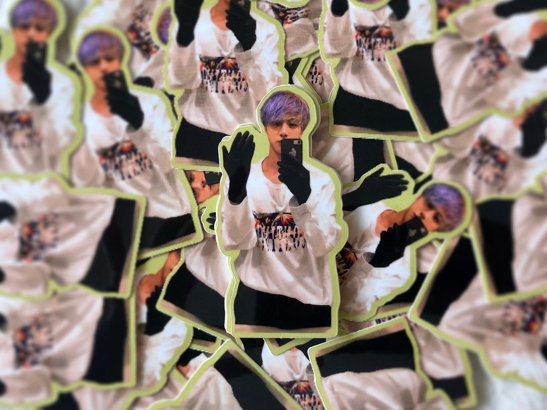 Jin BTS Stickers | Kim Seokjin Vinyl Sticker | Thirst Trap Decal BTS ...