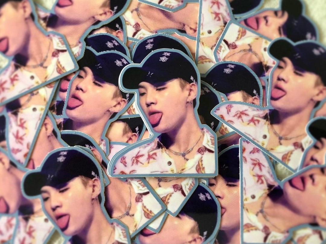 Yoongi BTS Stickers | Min Yoongi Vinyl Sticker | Suga Thirst Trap Decal ...
