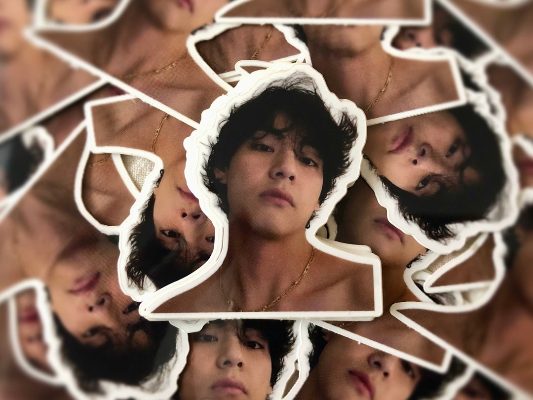 Taehyung BTS Stickers | Kim Taehyung Vinyl Sticker | V Thirst Trap ...