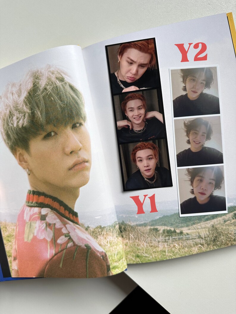 BTS Hyung Line BF Photo Film Strips | Jin Yoongi Suga Jhope Hobi RM ...