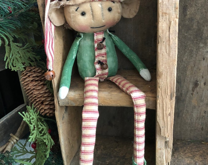 Primitive Christmas Elf - Etsy