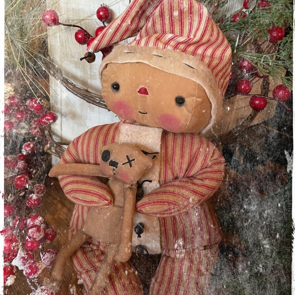 Primitive Bear - Etsy