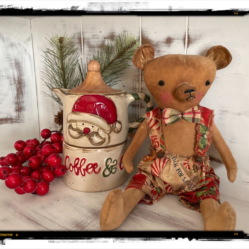 Primitive Bear - Etsy