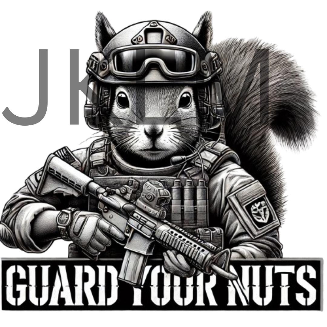Furry Squirrel Tactical Png , Digital Download - Etsy