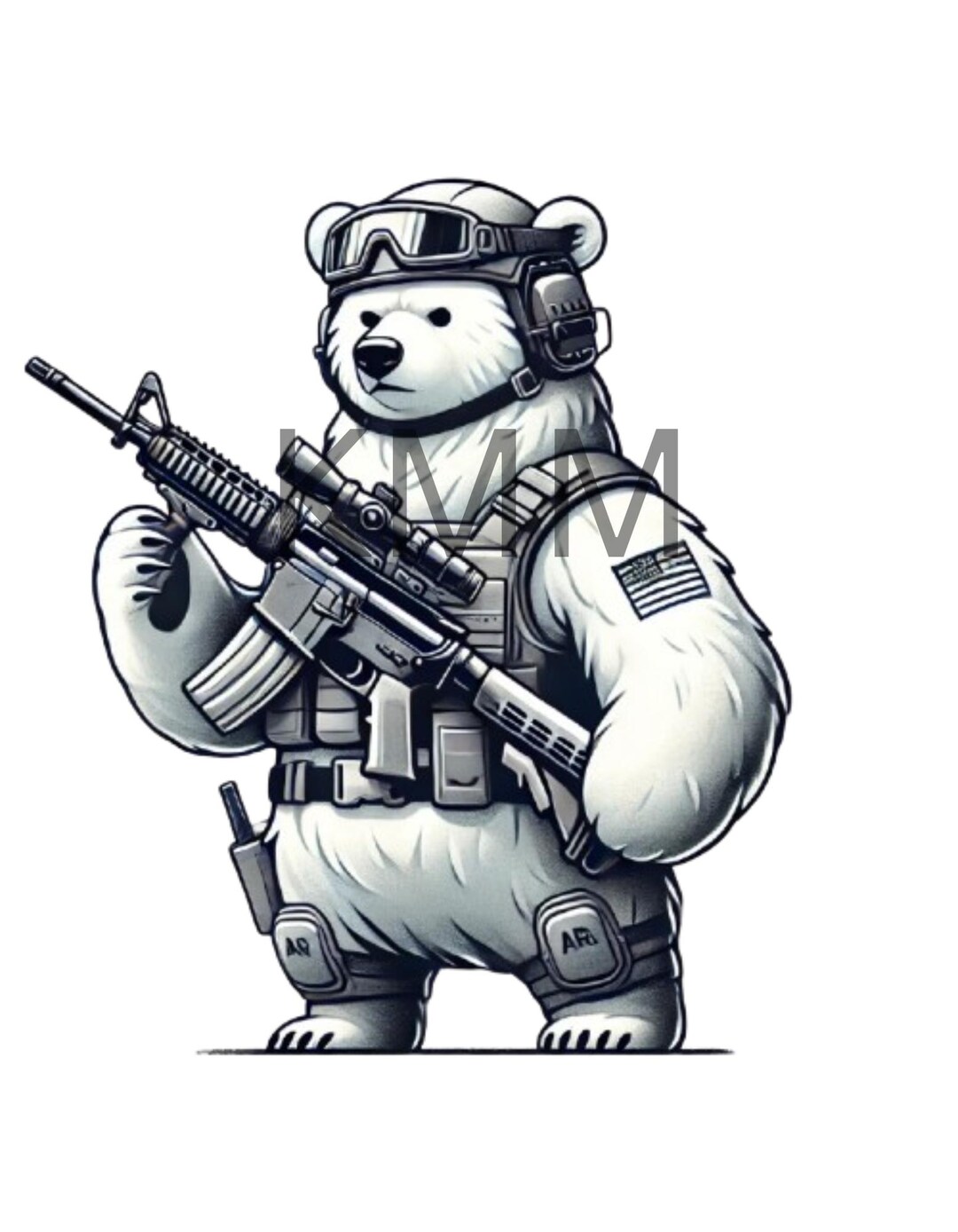 Tactical Bear Png Digital Download - Etsy