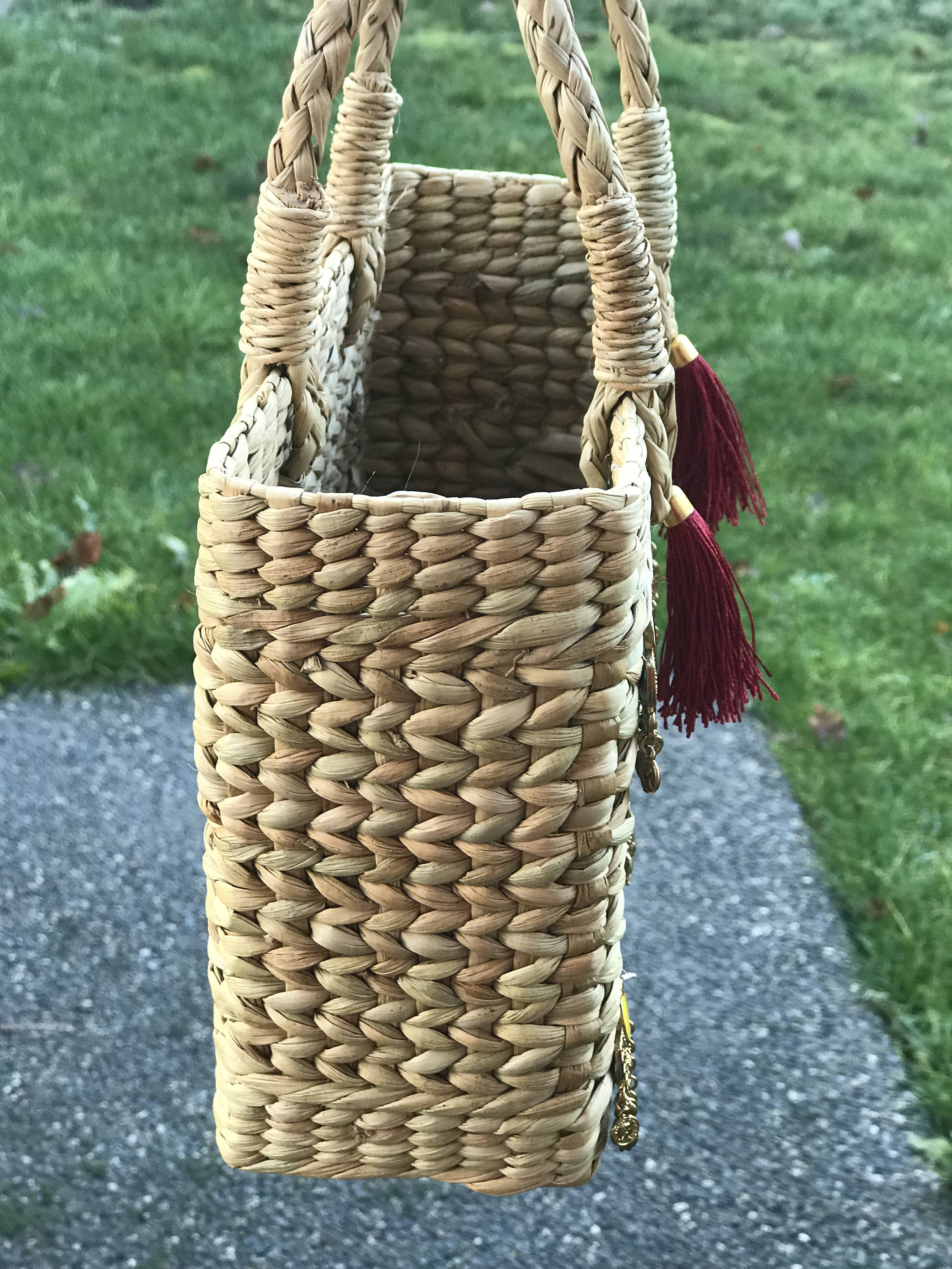 Cane Bag; Woven Cane Bag; Cane Basket; Vintage Cane Bag; Cane ...