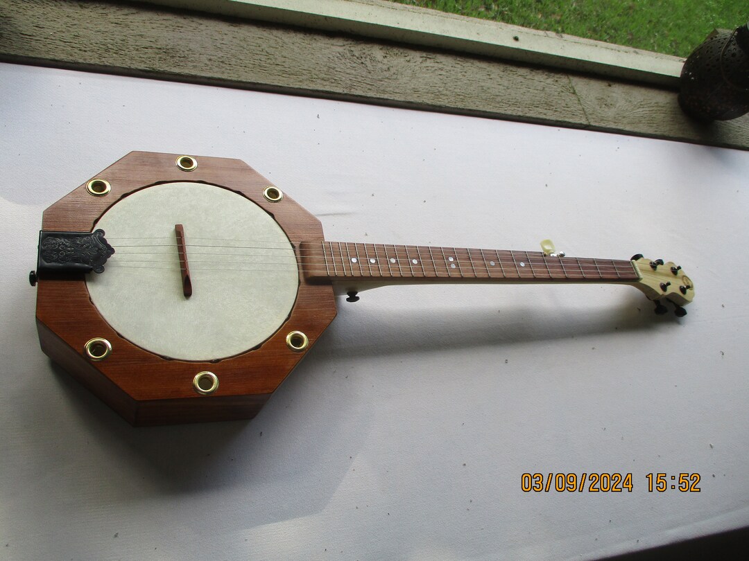 5 String Octagon Banjo - Etsy