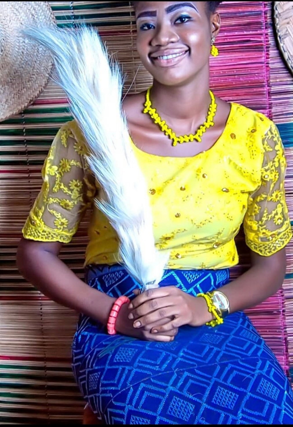 Traditional IRUKERE African Horse Tail Fly Wisk Traditional Wedding ...