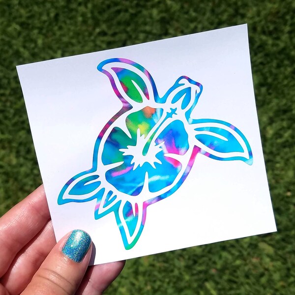 Sea Turtle Decal - Etsy