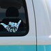 Aloha Decal Shaka Sticker Aloha Vibes Hang Loose Laptop - Etsy
