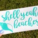 Shell Yeah Beaches Decal Seashell Sticker for Water Bottle - Etsy