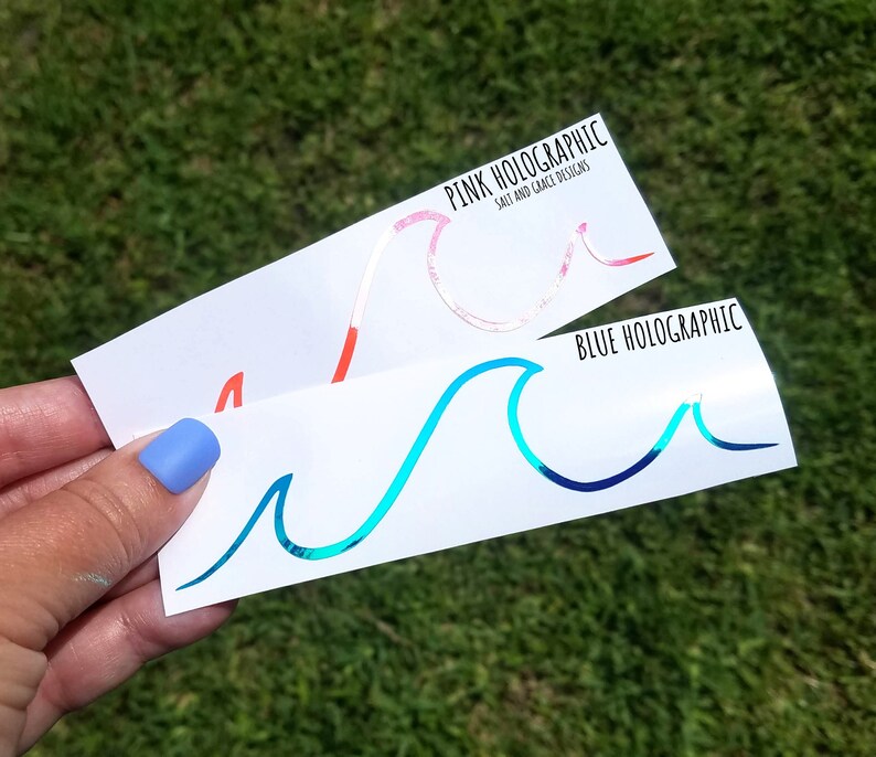 Ocean Wave Decal Wave Car Decal Beachy Vinyl Decal Ocean - Etsy